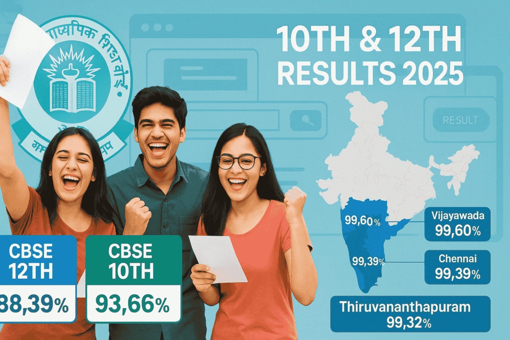 CBSE 10th & 12th Results 2025 Declared: Key Highlights, Pass ...